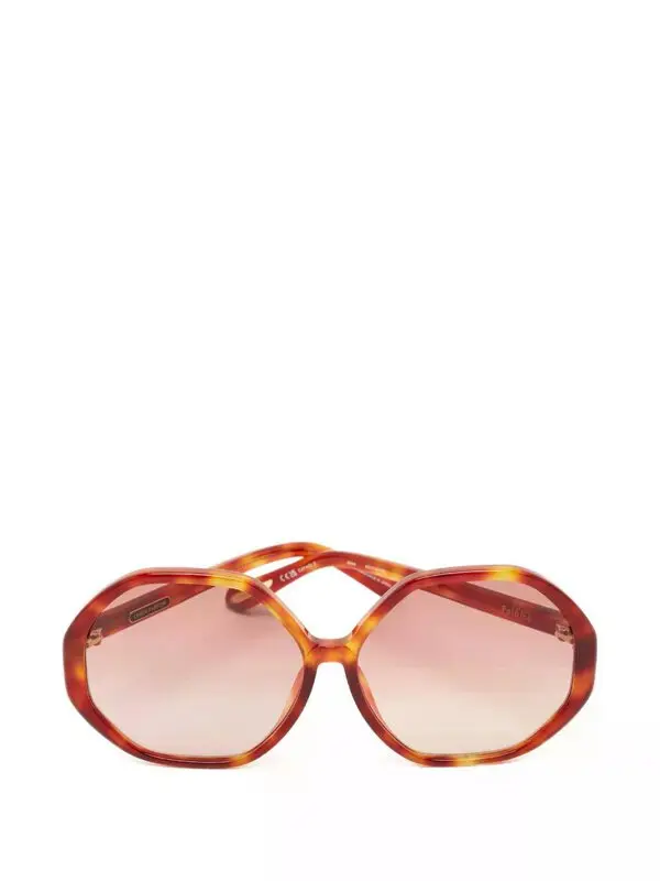 Linda Farrow Paloma Oversized Sunglasses - Brown
