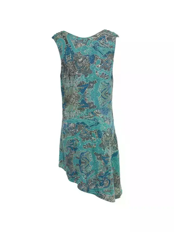 Zadig&Voltaire Abstract-pattern Mini Dress - Blue