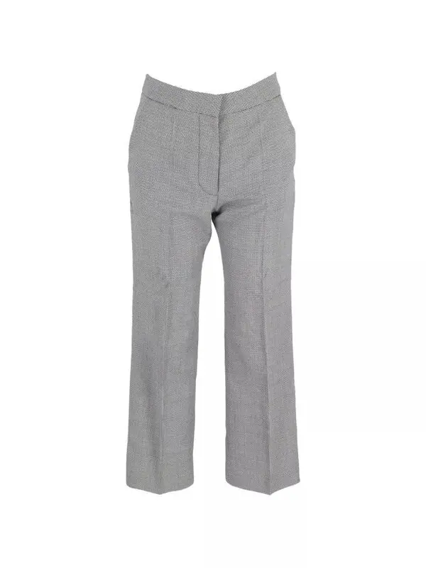 Stella McCartney Checked Wool Trousers