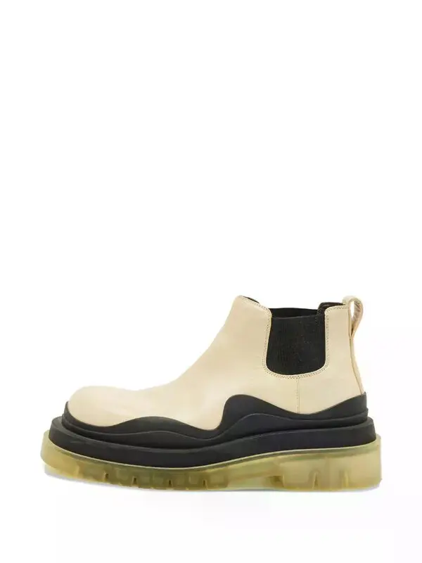 Bottega Veneta Leather Panel Boots