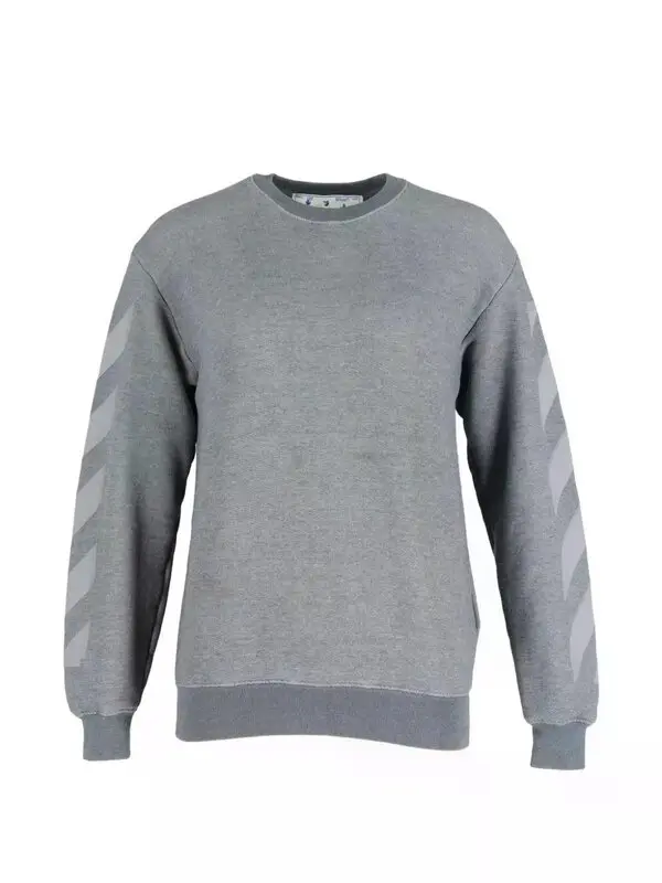 Off-White Arrows Motif Crewneck Sweatshirt