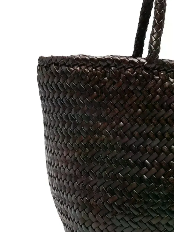 Dragon Diffusion Grace Basket Tote Bag - Brown