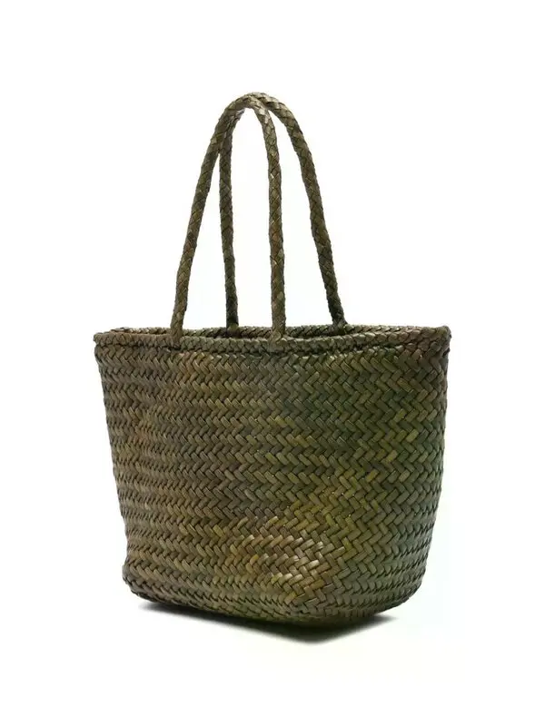 Dragon Diffusion Small Grace Basket Woven Satchel