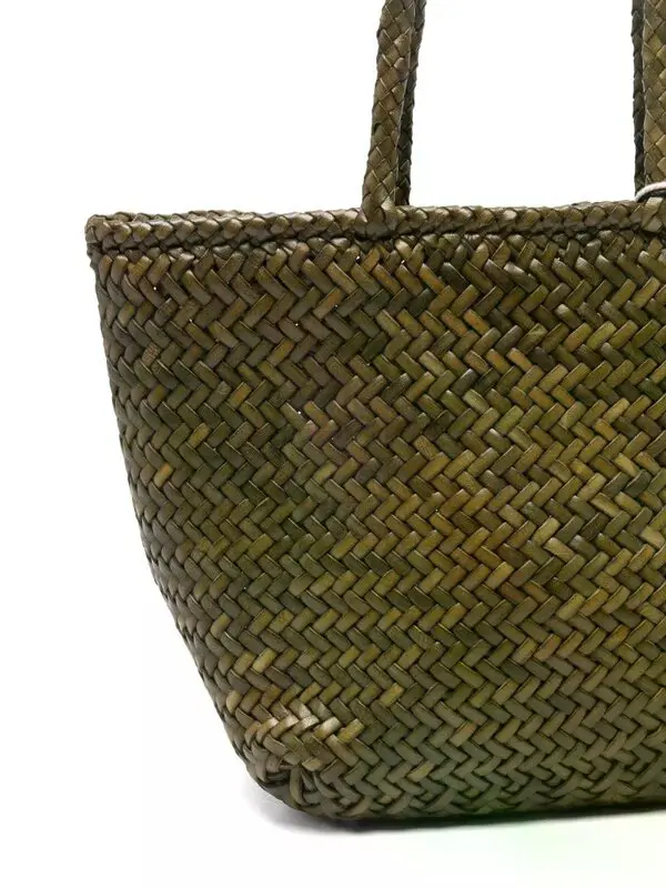 Dragon Diffusion Small Grace Basket Woven Satchel