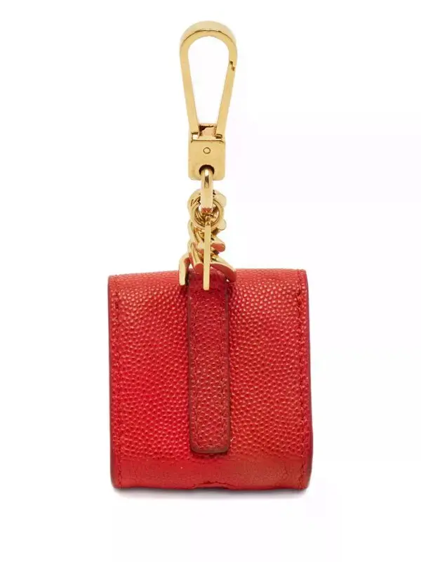 Burberry Leather Air-pod Case - Red