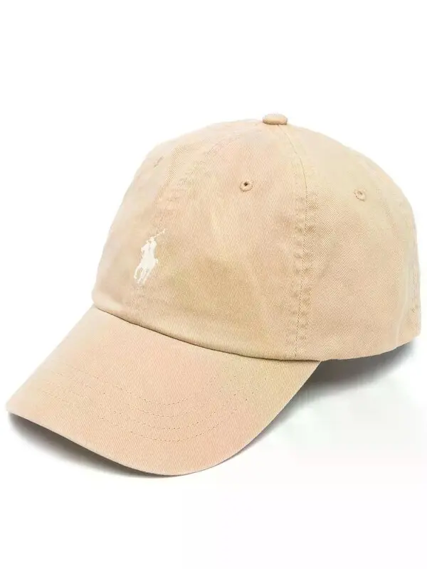 Polo Ralph Lauren Logo-embroidered Cap - Neutrals