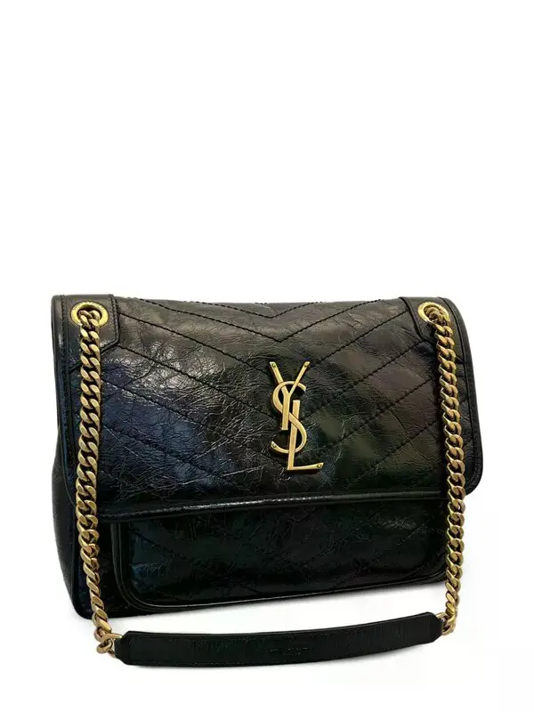 Saint Laurent Niki Chain Shoulder Bag - Black