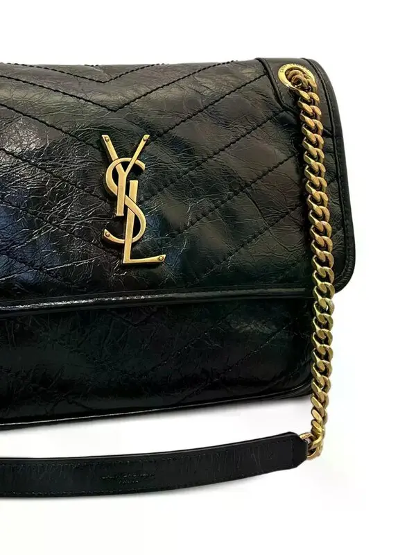 Saint Laurent Niki Chain Shoulder Bag - Black