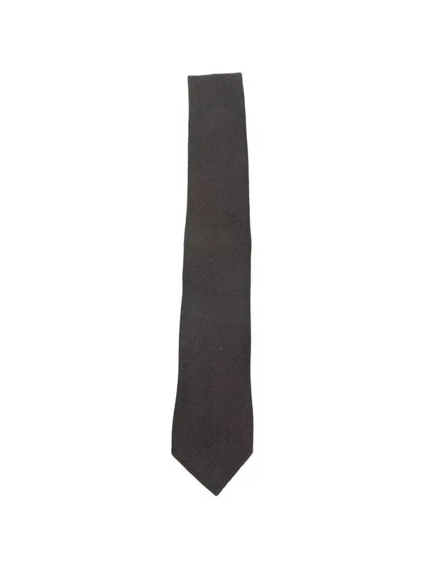 Canali Textured Tie - Brown