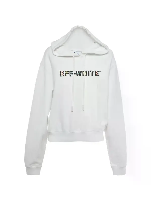 Off-White Rhinestone-embellished Hoodie