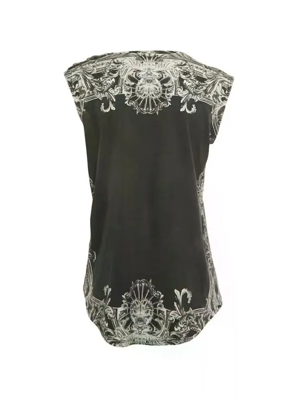 Balmain Sleeveless Button-detail Top