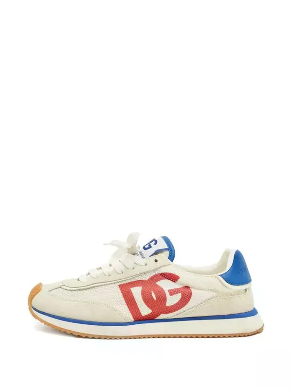 Dolce & Gabbana Logo Sneakers - Neutrals