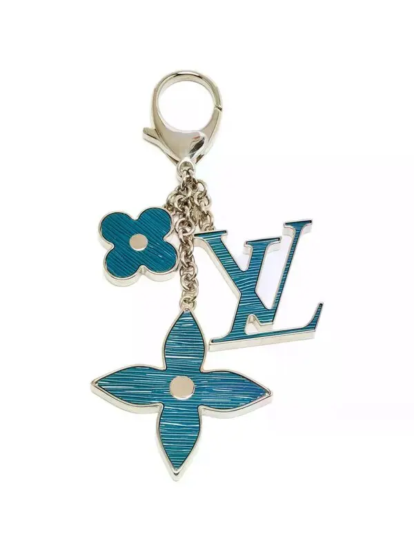LOUIS VUITTON Fleur D’epi Floral Charm - Blue