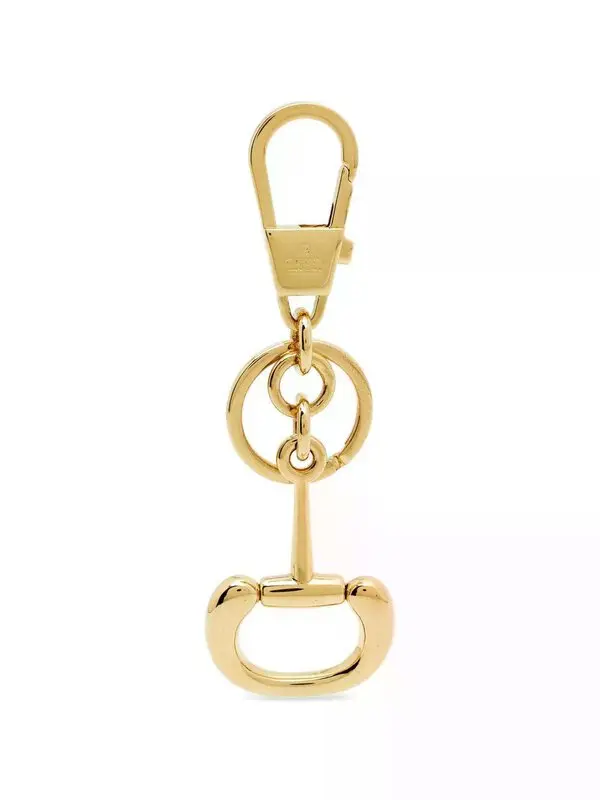 Gucci Horsebit Keyring - Gold