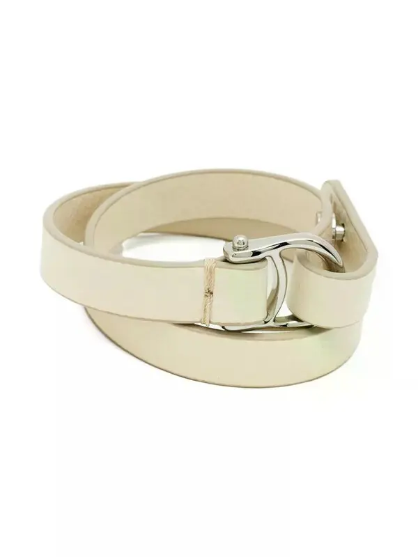 AIGNER Leather Wrap Bracelet