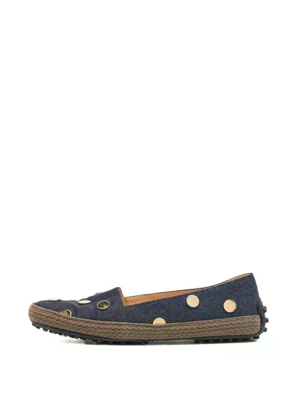 TOD'S Studded Espadrilles