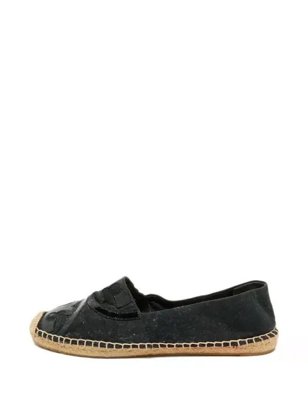 Tory Burch Canvas And Leather Espadrilles