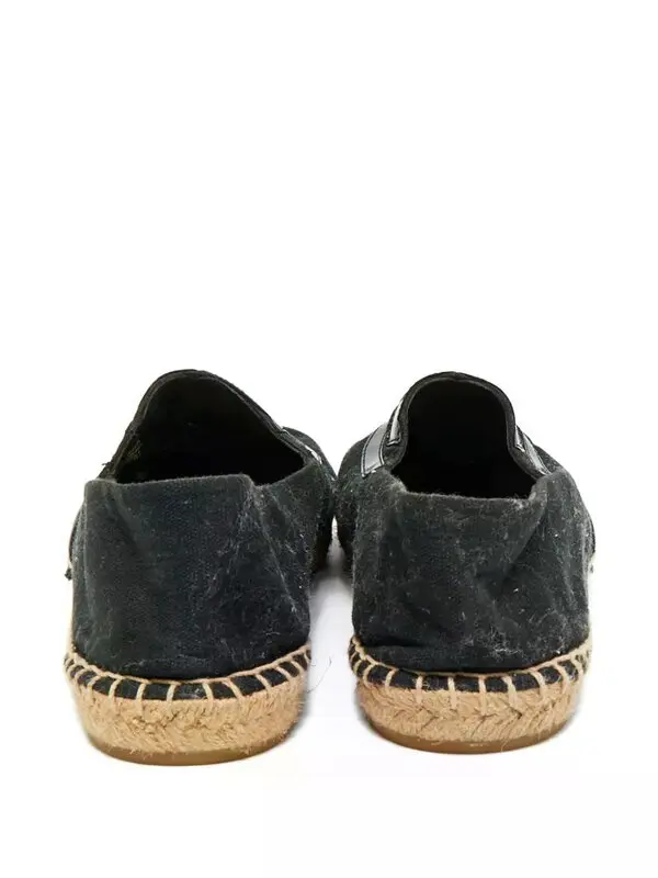 Tory Burch Canvas And Leather Espadrilles
