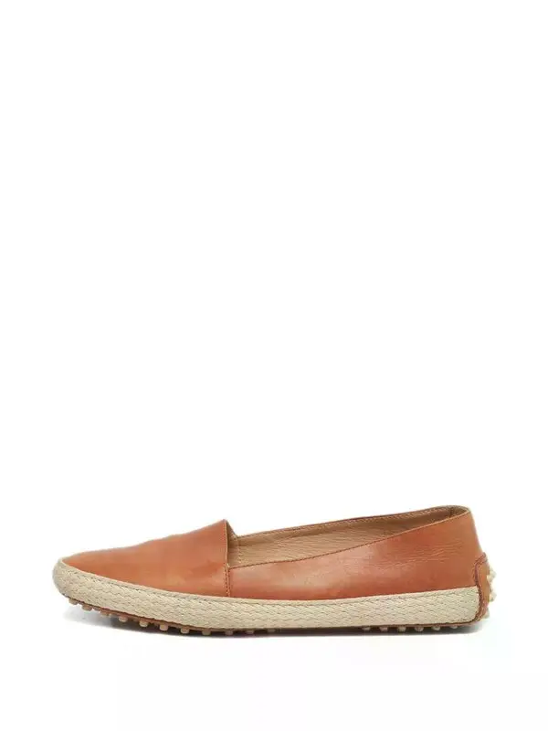 TOD'S Leather Espadrilles