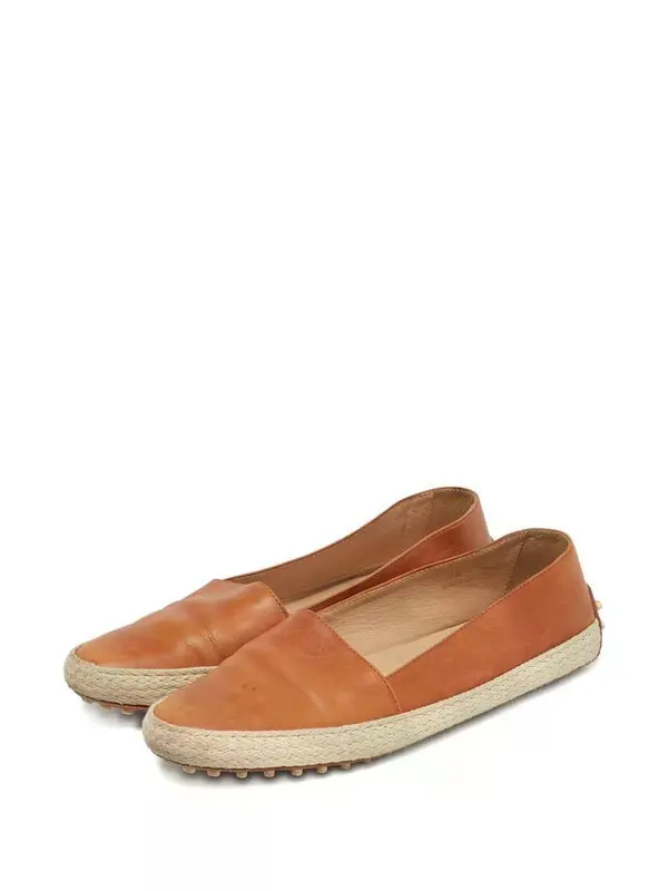 TOD'S Leather Espadrilles
