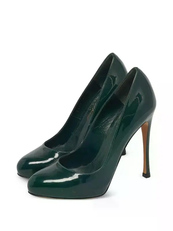 GIANVITO ROSSI Platform Leather Pumps