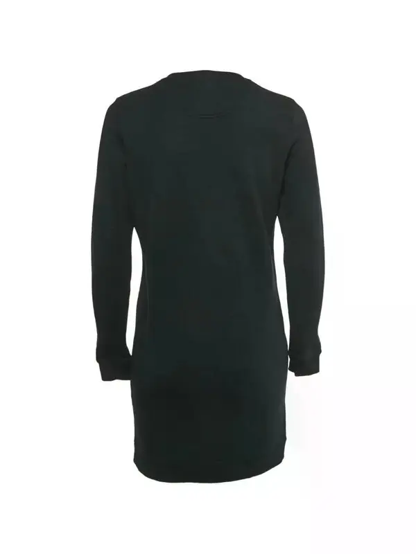 Kenzo Tiger-embroidered Cotton Mini Dress