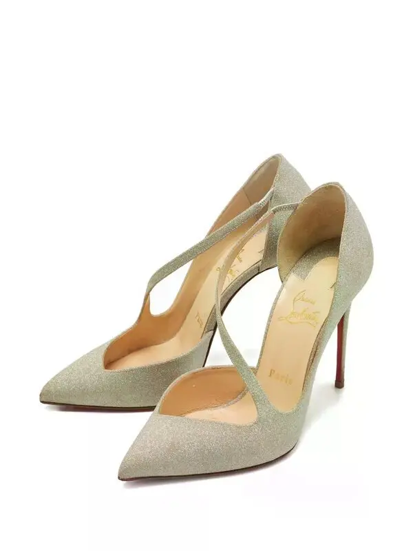 CHRISTIAN LOUBOUTIN Jumping Glitter Pumps