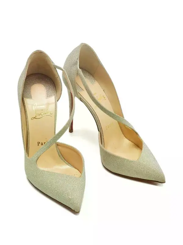 CHRISTIAN LOUBOUTIN Jumping Glitter Pumps