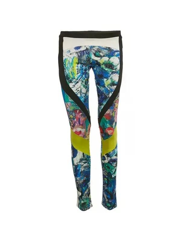 Just Cavalli Cotton Printed Leggings