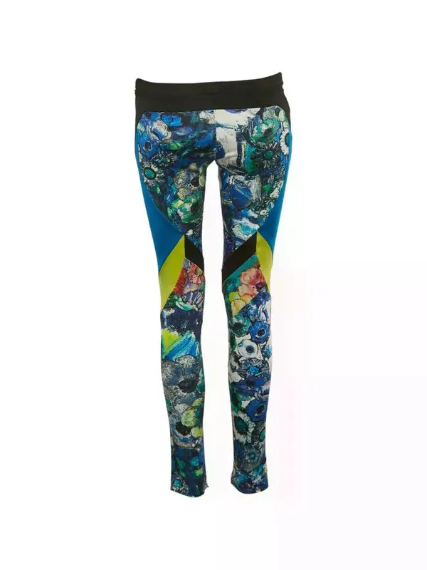 Just Cavalli Cotton Printed Leggings