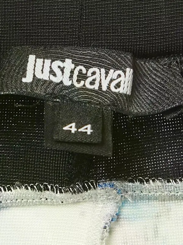 Just Cavalli Cotton Printed Leggings