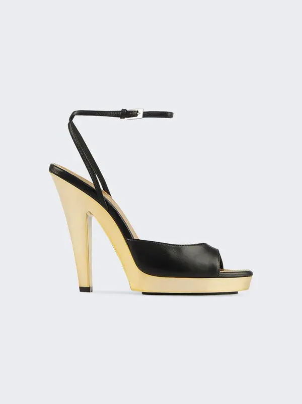 Paris Texas Gala Leather High Heel Sandals