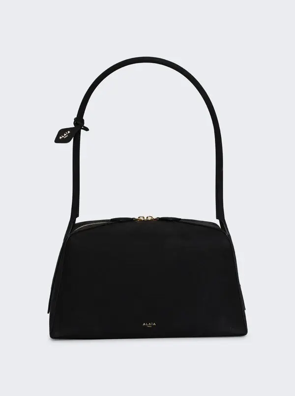 Alaïa Le Bouledogue Bag In Nubuck - Brown