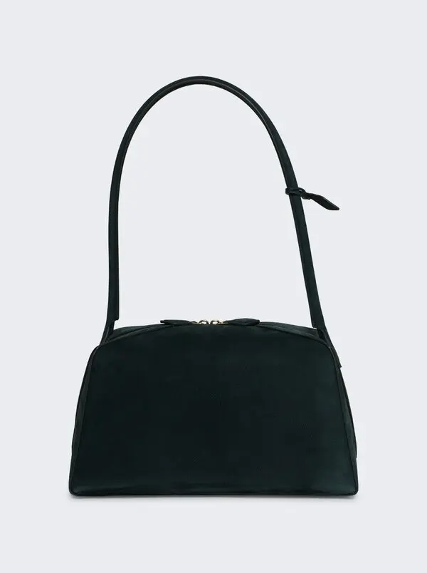 ALAÃA Le Bouledogue Bowling Bag - Green