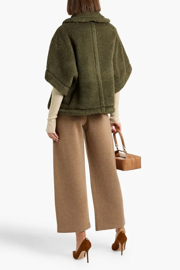 Max Mara Wool-blend Wide-leg Pants