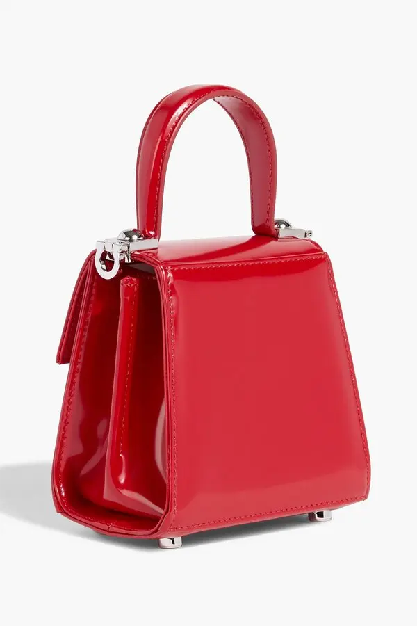 FERRAGAMO Xs Iconic Patent Leather Tote
