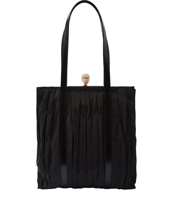 Prada Re-nylon Medium Tote Bag With Mythological Figure