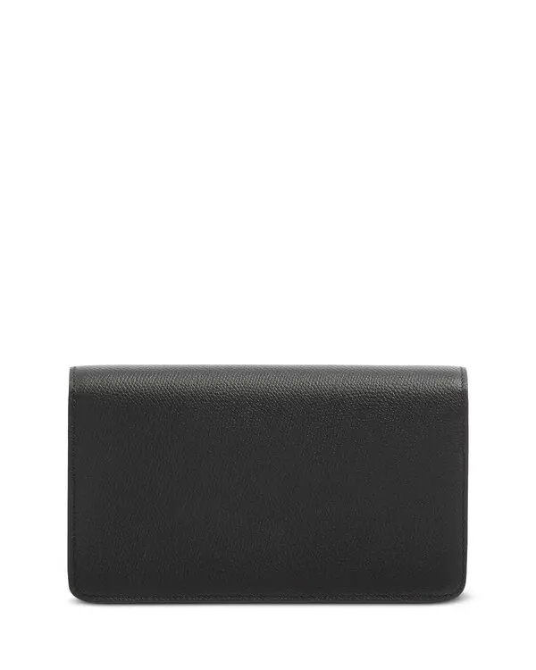 Valentino Garavani Vlogo Signature Leather Mini Bag - Black