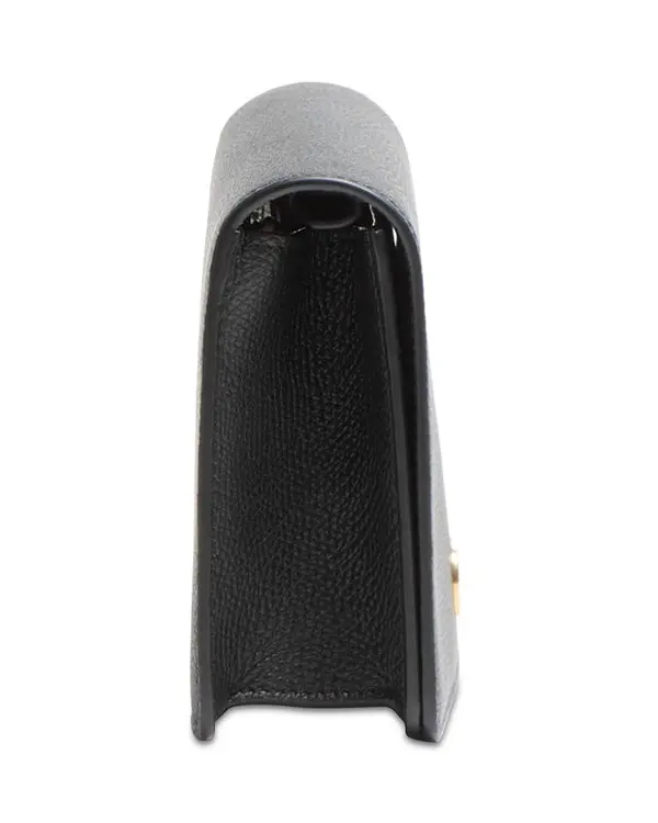 Valentino Garavani Vlogo Signature Leather Mini Bag - Black