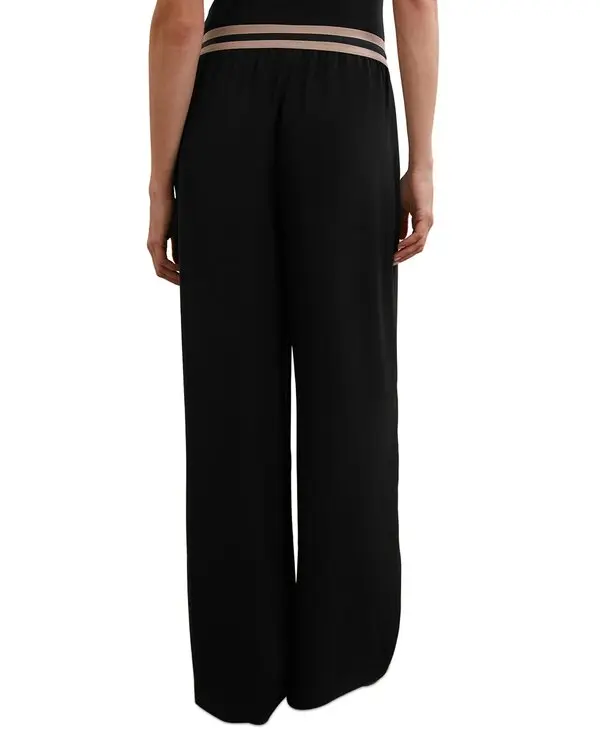 REISS Petite Sonny Wide Leg Pants