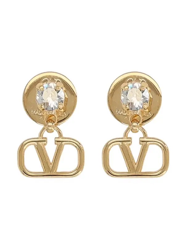 Valentino Garavani Vlogo Signature Earrings - Gold