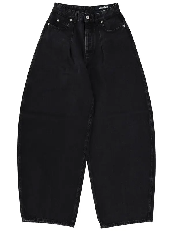 Jacquemus Ovalo Jeans - Black