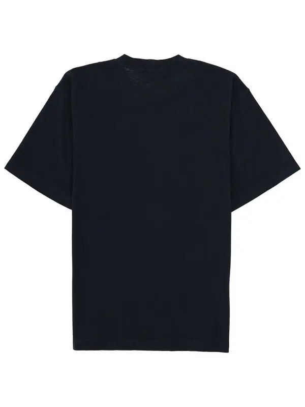 Stone Island T-shirt With Logo Patch - Blue
