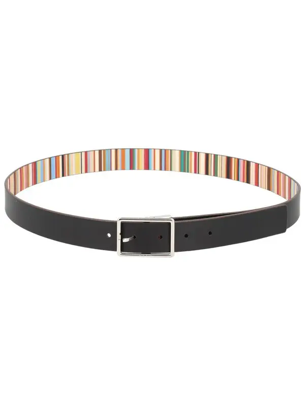 Paul Smith Signature Stripe Belt - Multicolour