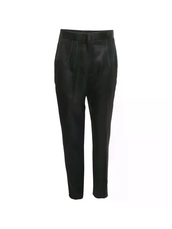 Emilio Pucci Contrast-stitch Trousers