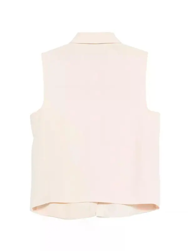 Emporio Armani Sleeveless Shirt - Neutrals
