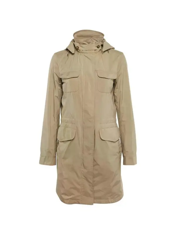Loro Piana Concealed-hood Coat