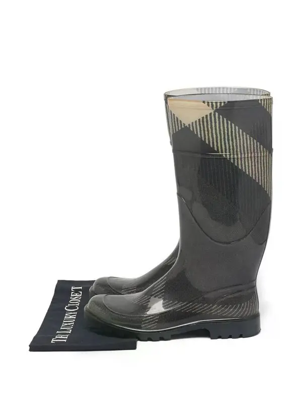 Burberry House Check Rain Boots