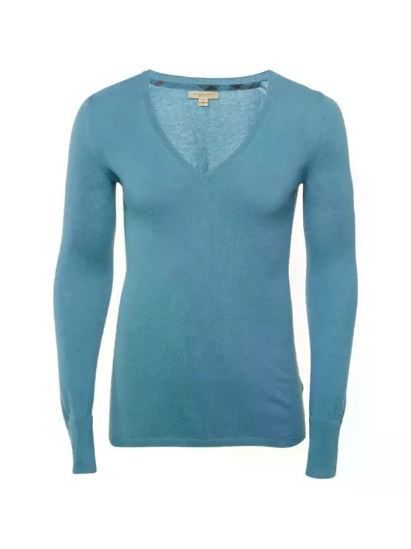 Burberry V-neck Cashmere Knitwear