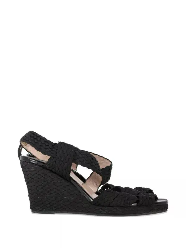 FERRAGAMO Wedge Espadrille Sandals